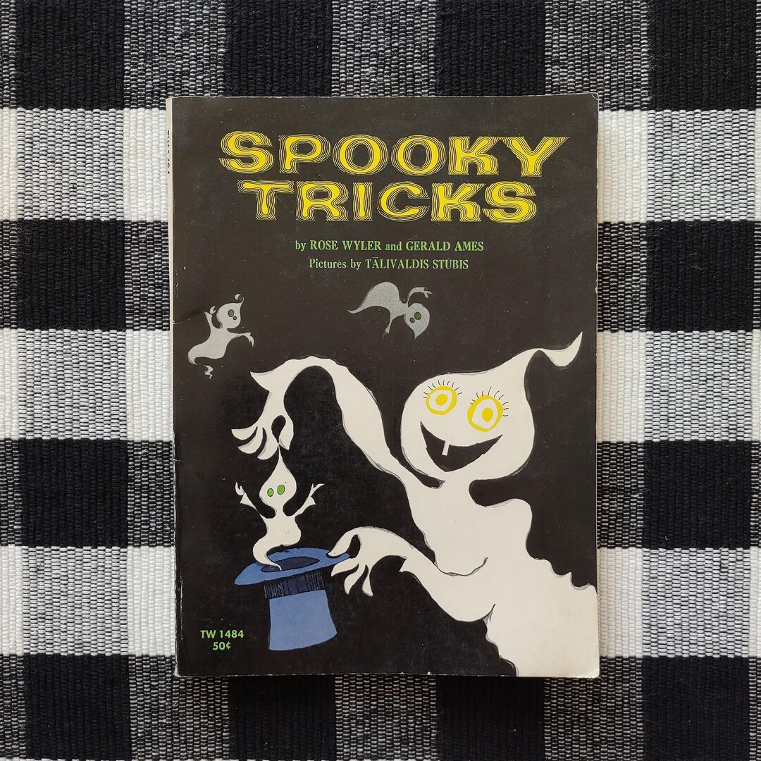 Vintage 1968 “spooky Tricks” Scholastic Book Services Paperback TW 1484 ...