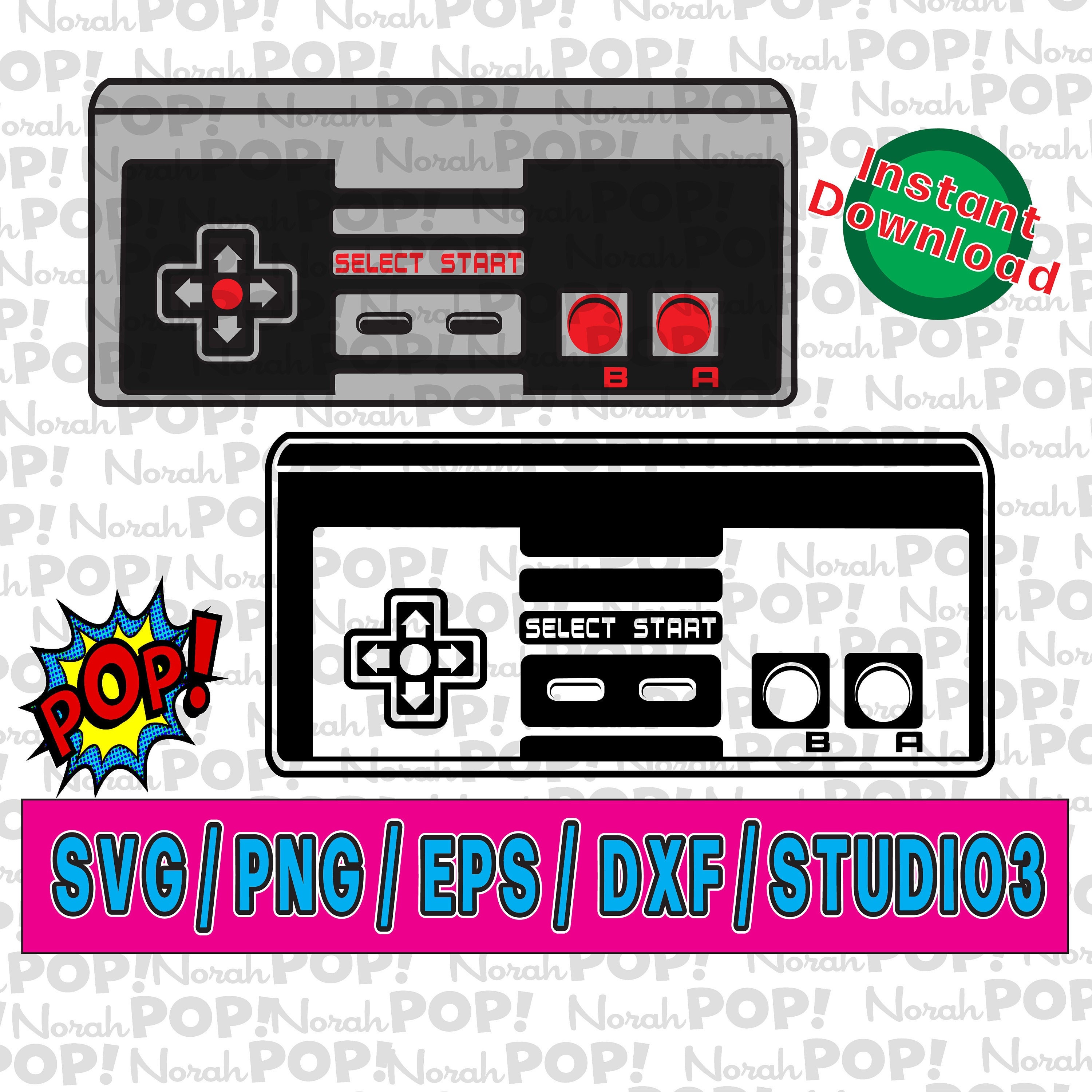 Game Controller SVG / Video Game Svg / Layered Svg / Cut File / Svg ...