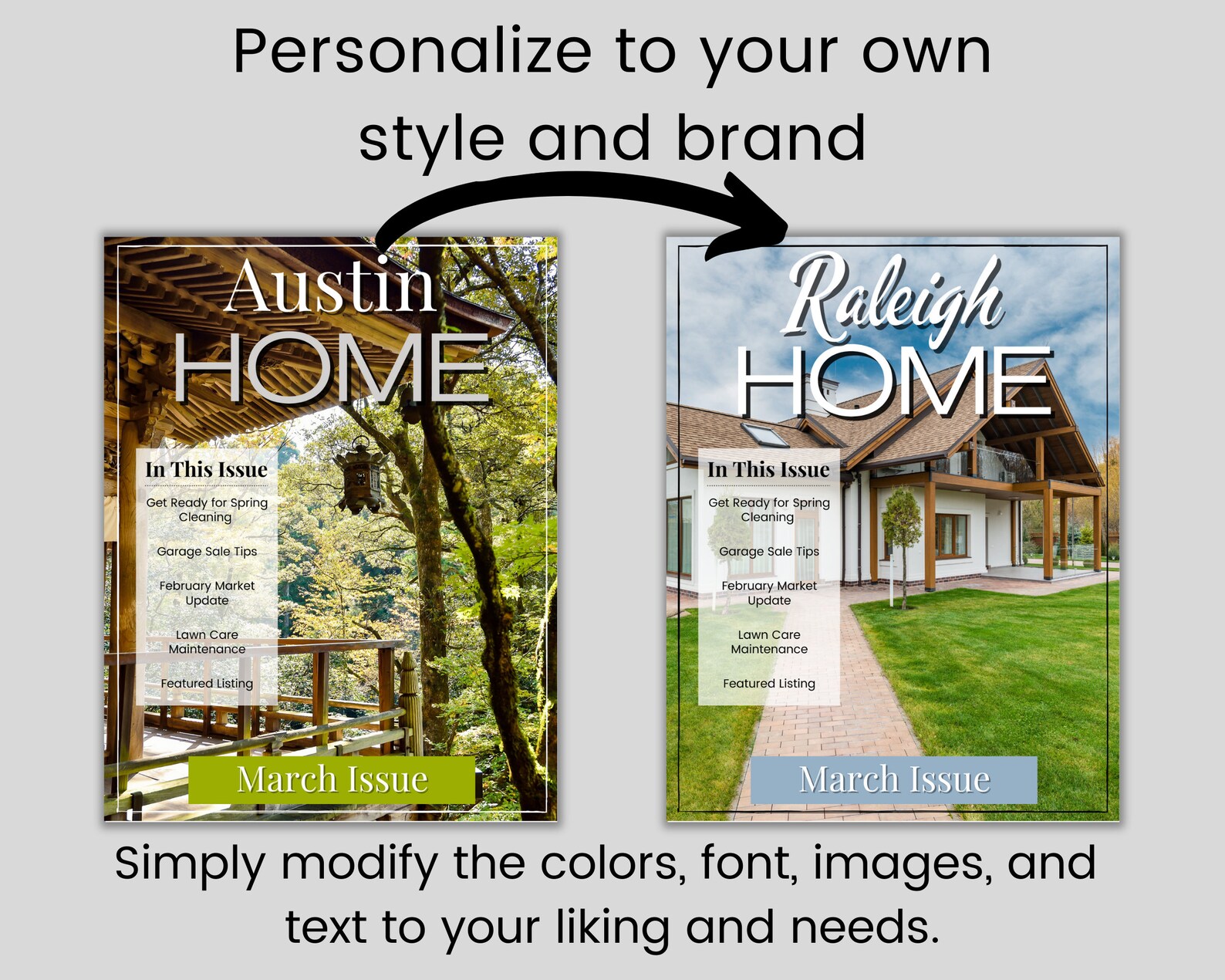 March Real Estate Newsletter, Real Estate Marketing, Realtor Newsletter ...