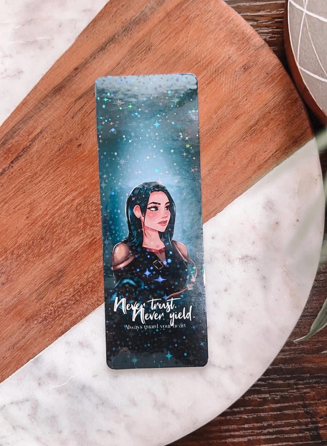 Oraya Serpent and the Wings of Night Bookmark | Holographic Star ...