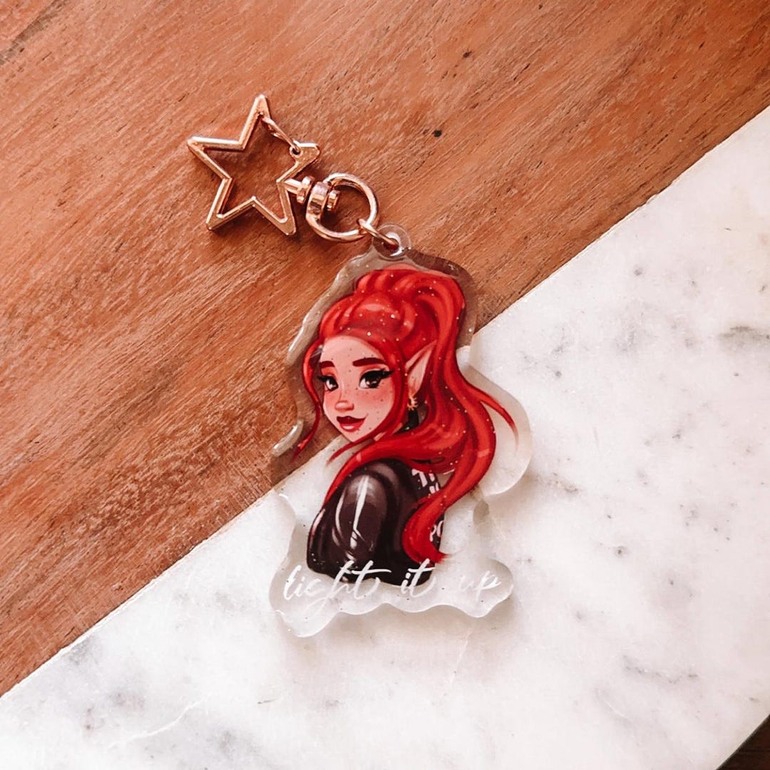 Bryce Quinlan Crescent City Keychain | SJM Sarah J Maas | Officially ...