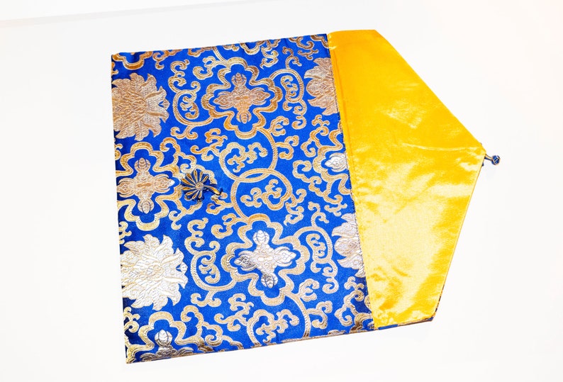 Tibetan Traditional Fabric Envelope Silk Pouch for Buddhist Practice ...