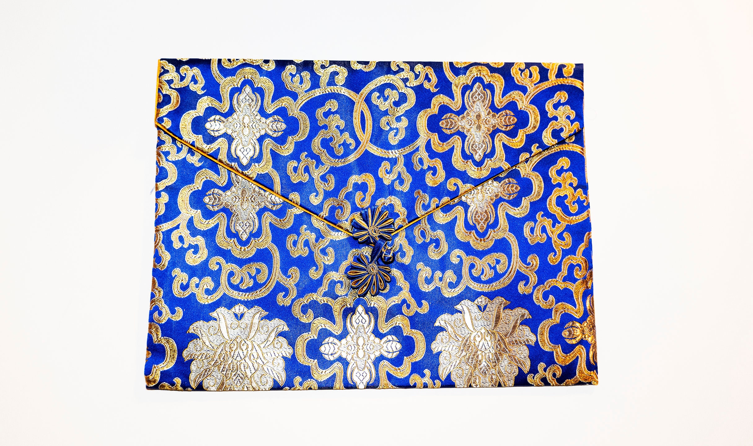 Tibetan Traditional Fabric Envelope Silk Pouch for Buddhist Practice ...