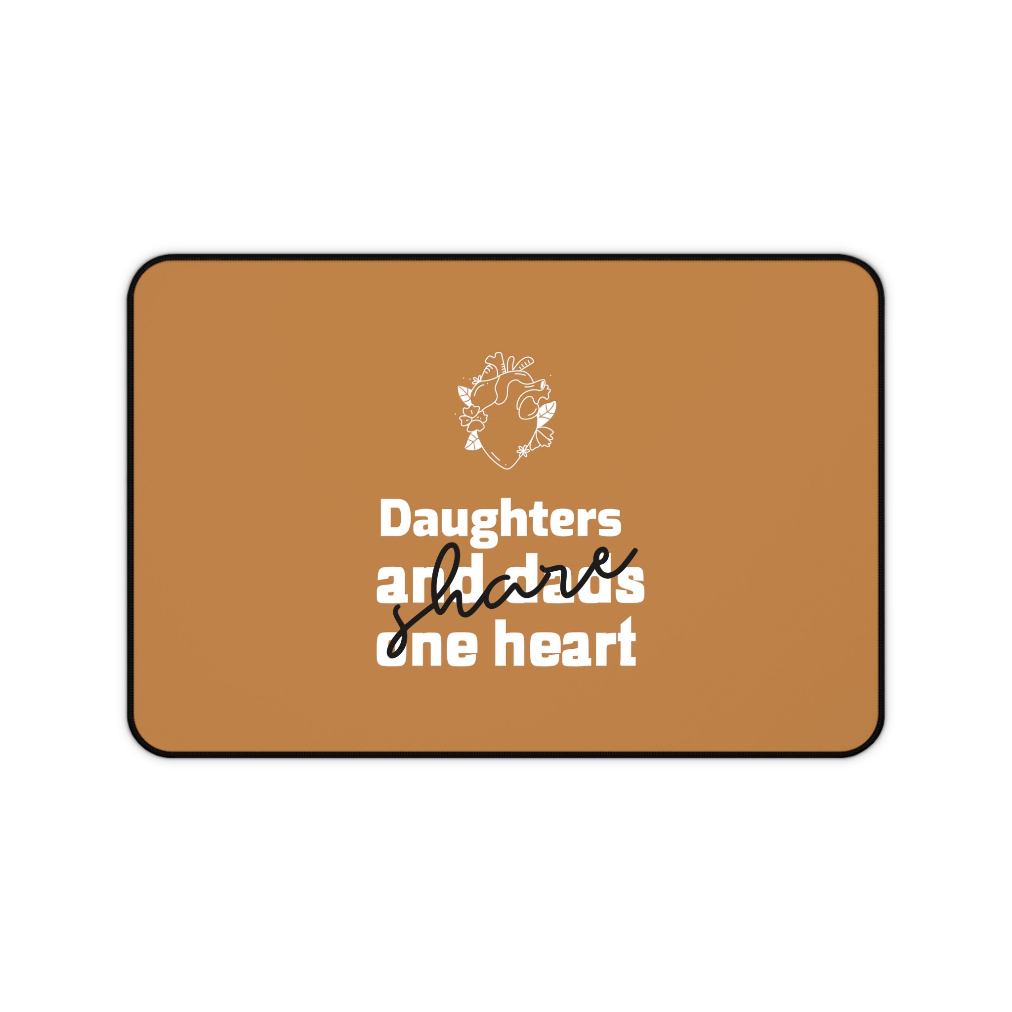 Dad Desk Mat/dad and Daughter Desk Mat/father's - Etsy
