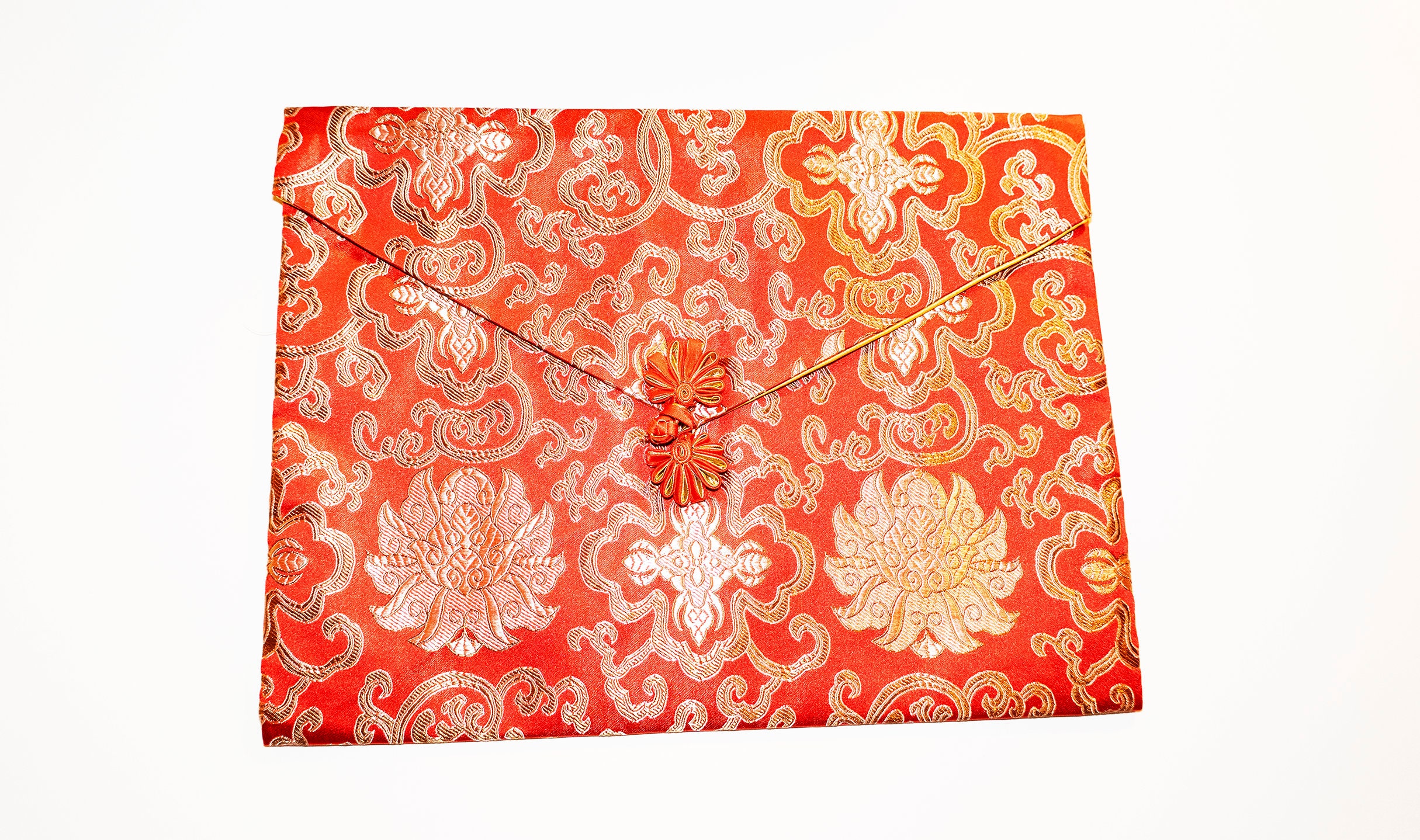 Tibetan Traditional Fabric Envelope Silk Pouch for Buddhist Practice ...