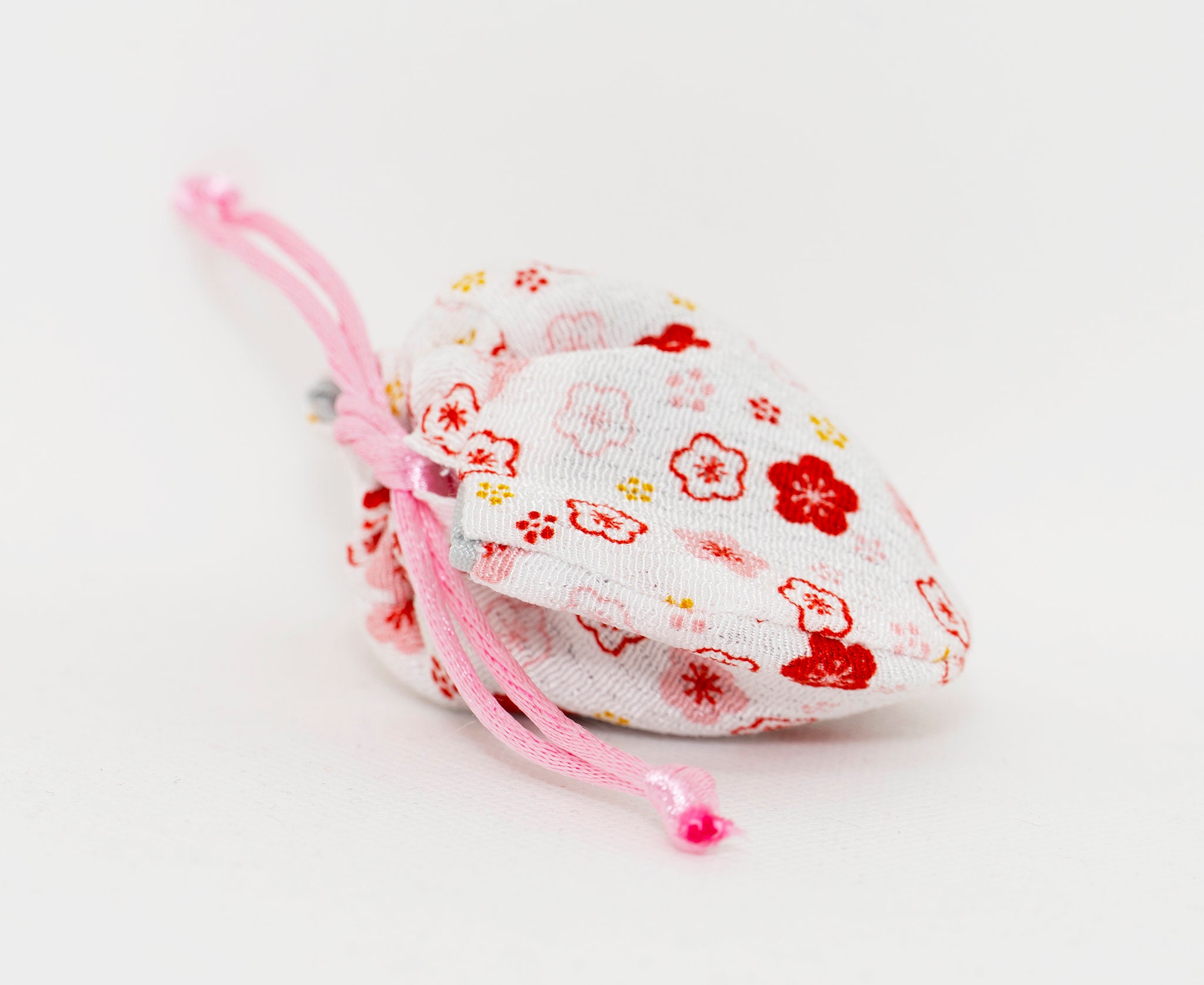 Cute Japanese Fabric Sakura Flower Pattern White Color Mushroom Style ...