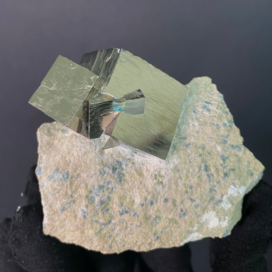 Intergrown in Matrix Pyrite Specimen From Mina Ampliación A Victoria ...