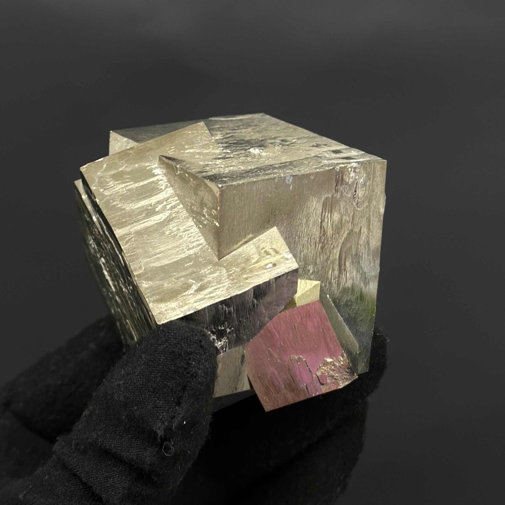 Intergrown Pyrite Cubes Specimen From Mina Ampliación A Victoria ...