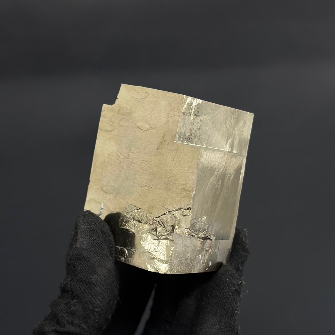 Rectangle Pyrite Specimen From Mina Ampliación A Victoria, Navajún ...