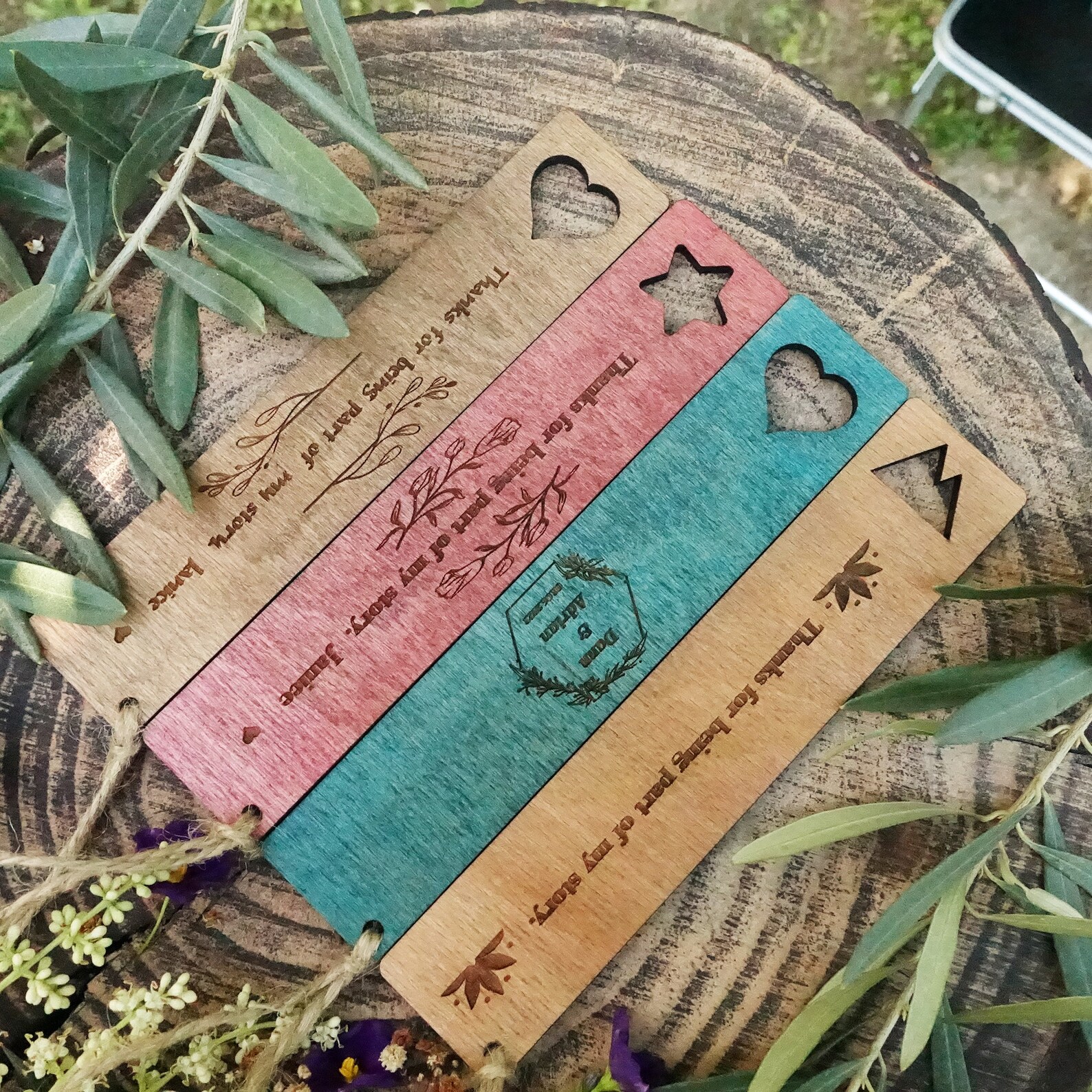 Personalized Wood Bookmark: Custom Teacher Student Gift - Etsy