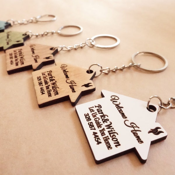 Realtor Keychain - Etsy