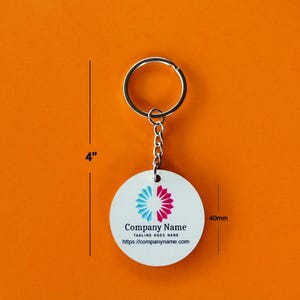 Custom Logo Keychains Bulk – Corporate Gifts, Company Swag & Event ...