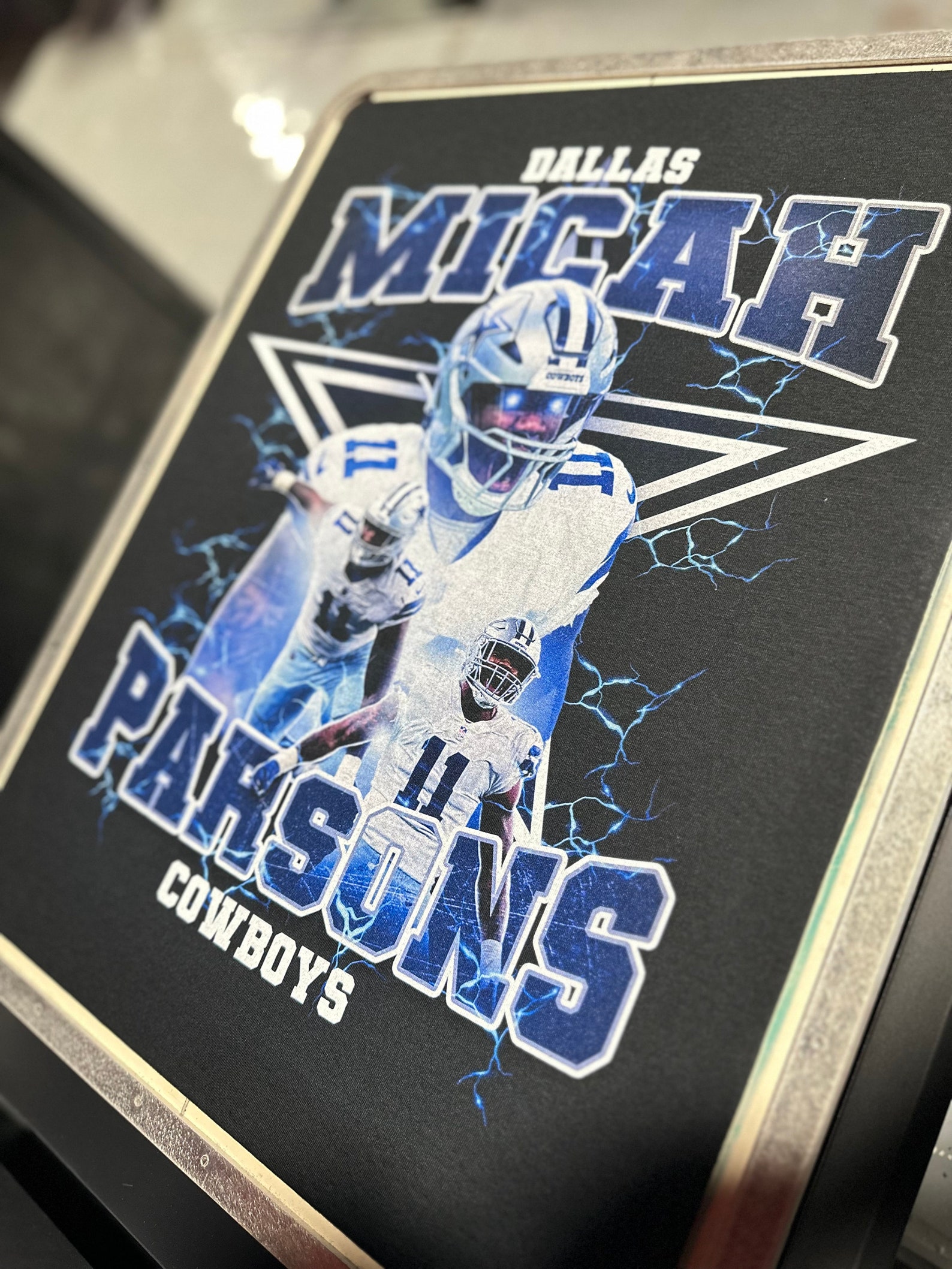 Micah Parsons T-shirt Design: DTG, DTF Digital File (300 DPI) - Etsy