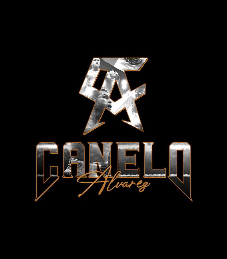 Canelo Fanart Boxing Tumbler T-shirt DTF Ready PNG - Etsy