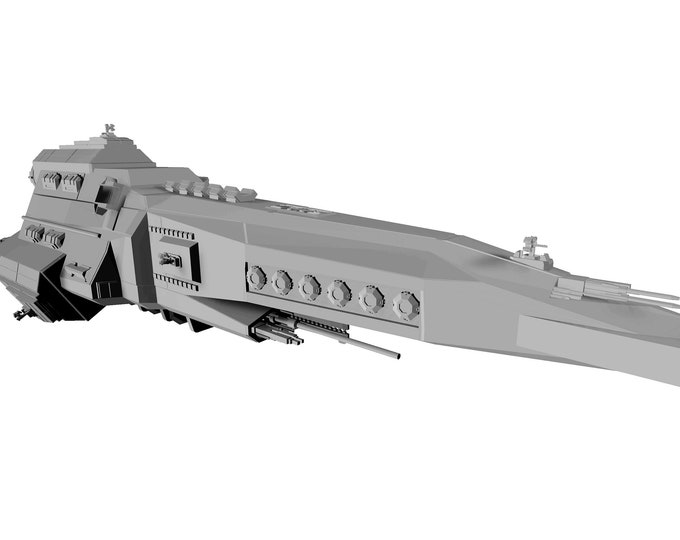 MCRN Raptor Class Fast Attack Cruiser STL File Expanse Ship Model - Etsy