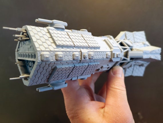 UNN Zenobia/nathan Hale Class the Expanse Ship Model - Etsy