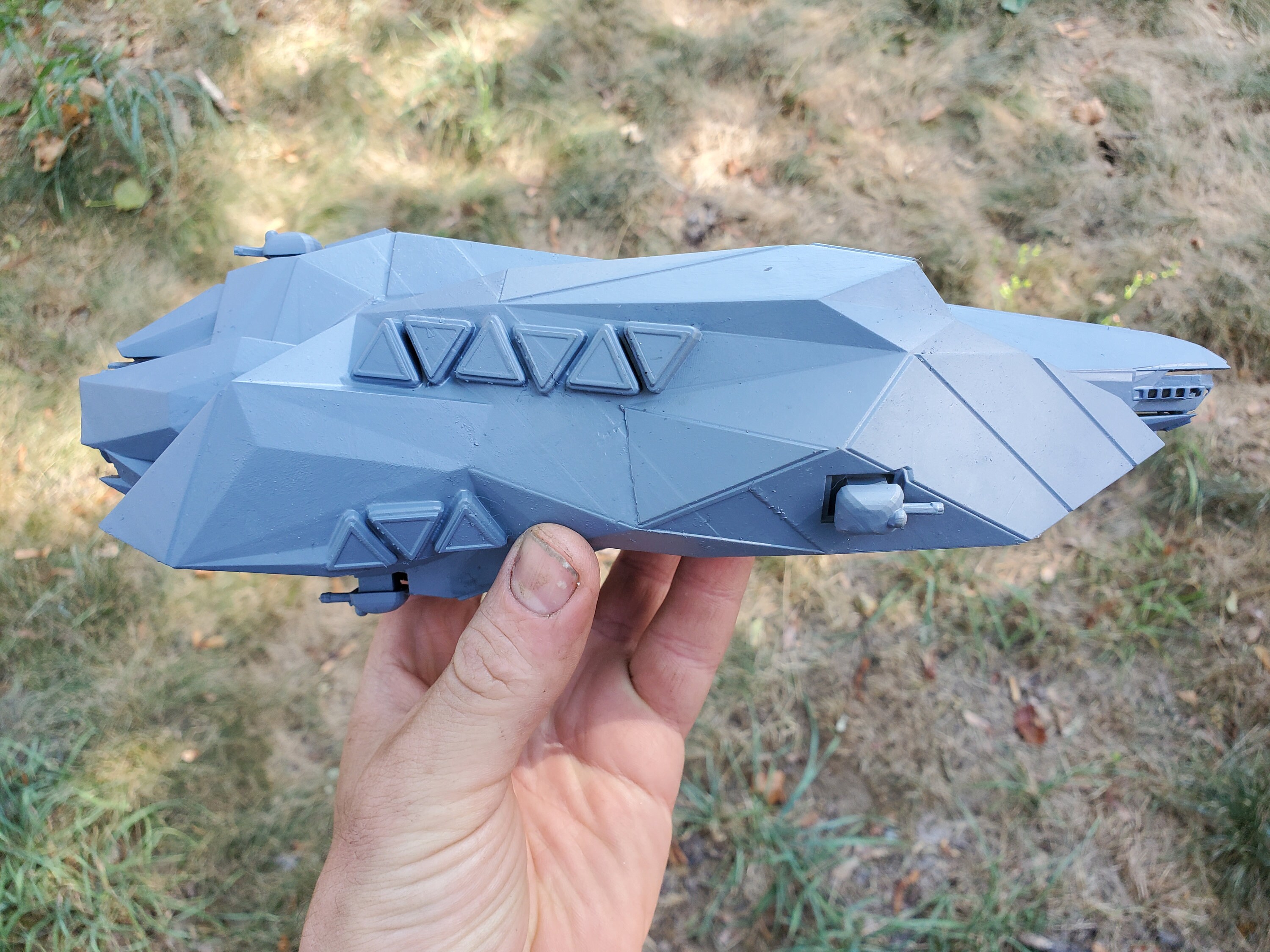 Amun-ra Class Protogen Stealth Frigate Expanse Ship Model - Etsy