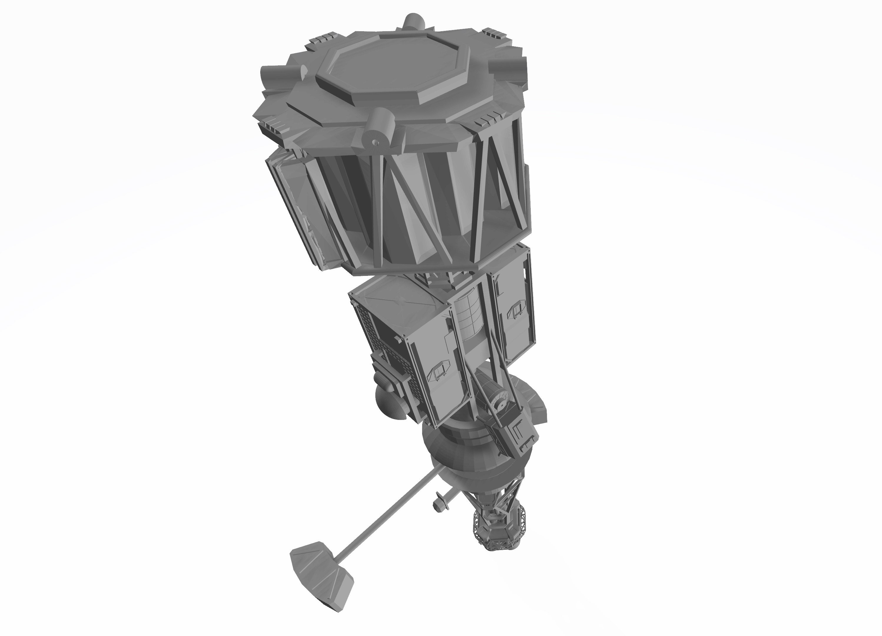 Edward Israel STL File the Expanse Ship Model - Etsy