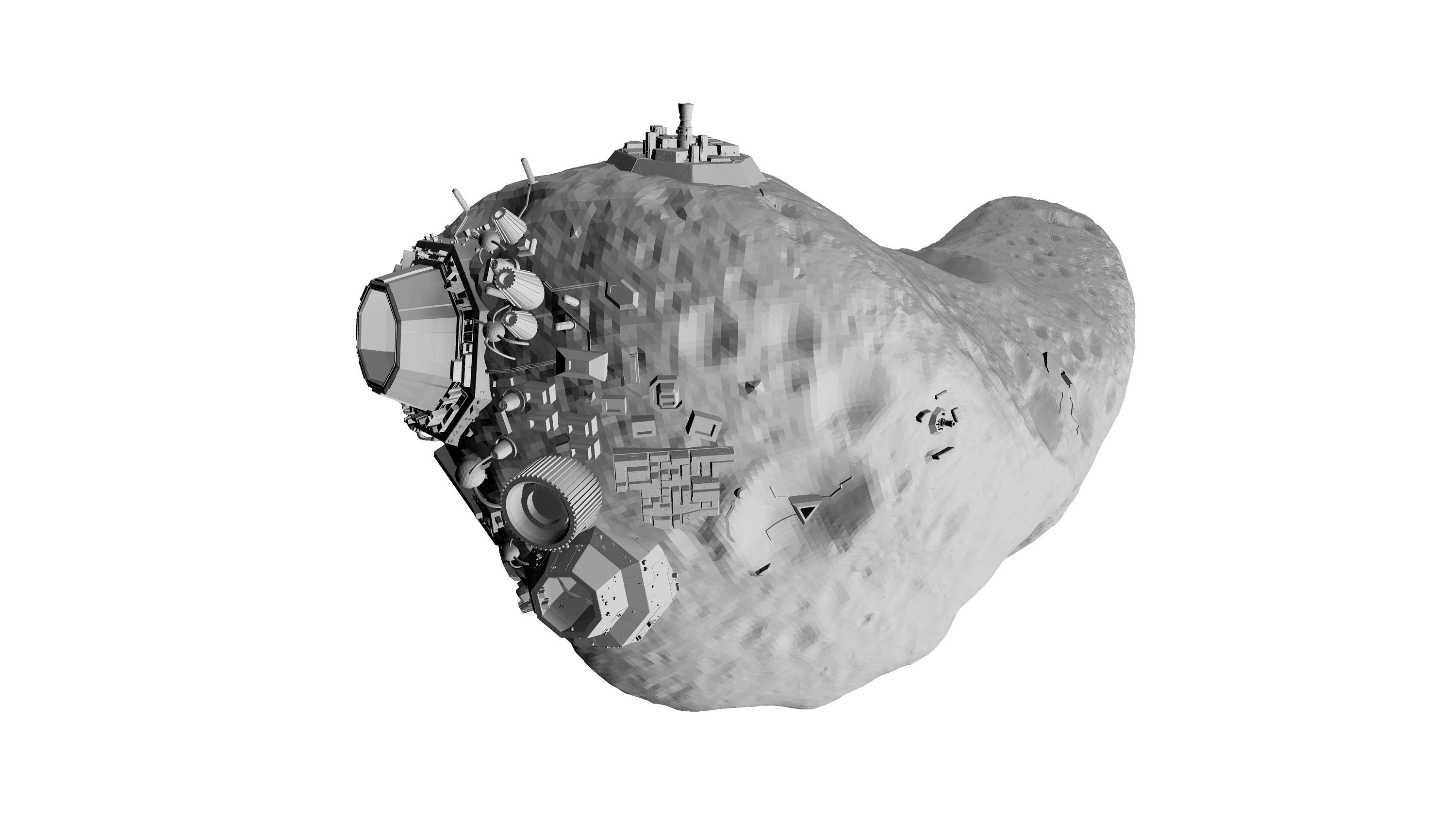 Eros Station STL the Expanse File - Etsy