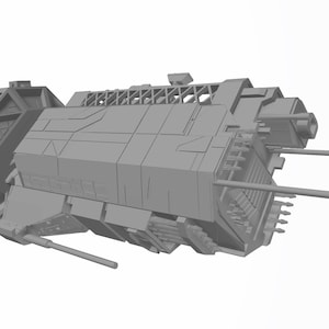 Mowteng STL File the Expanse Ship Model - Etsy