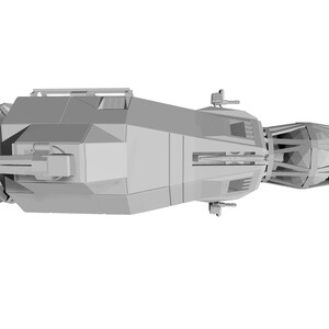 UNN Frigate STL File the Expanse Ship Model - Etsy