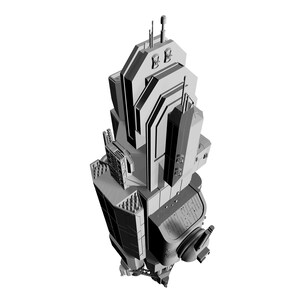 UNN Leonidas Class Battleship STL the Expanse Ship Model File - Etsy