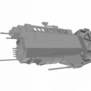 Mowteng STL File the Expanse Ship Model - Etsy
