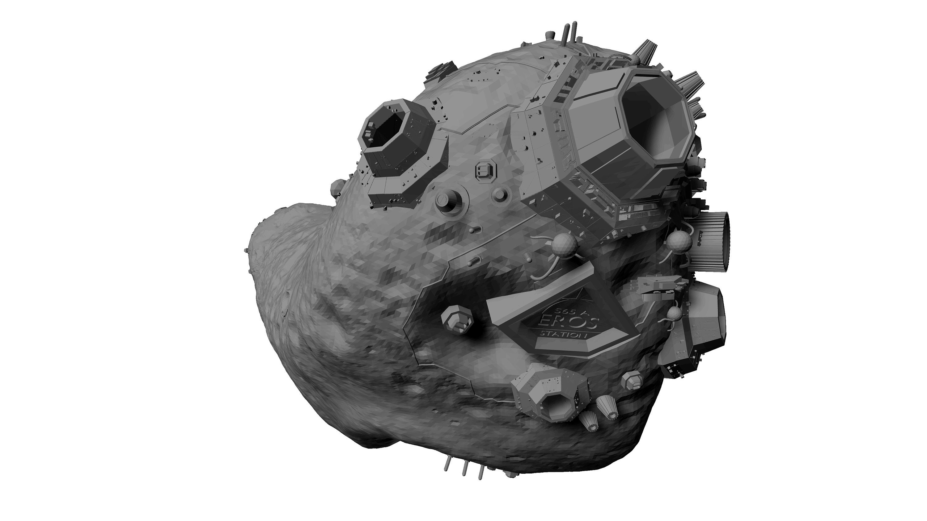 Eros Station STL the Expanse File - Etsy