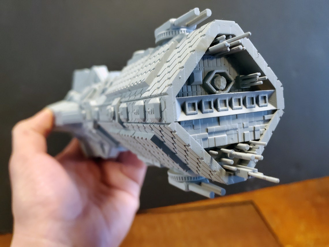 UNN Zenobia/nathan Hale Class the Expanse Ship Model - Etsy