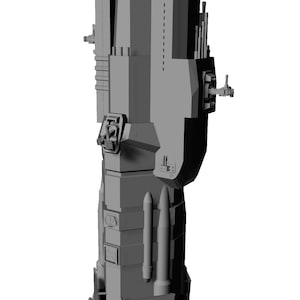 UNN Munroe Class Light Destroyer STL the Expanse Ship Model File - Etsy