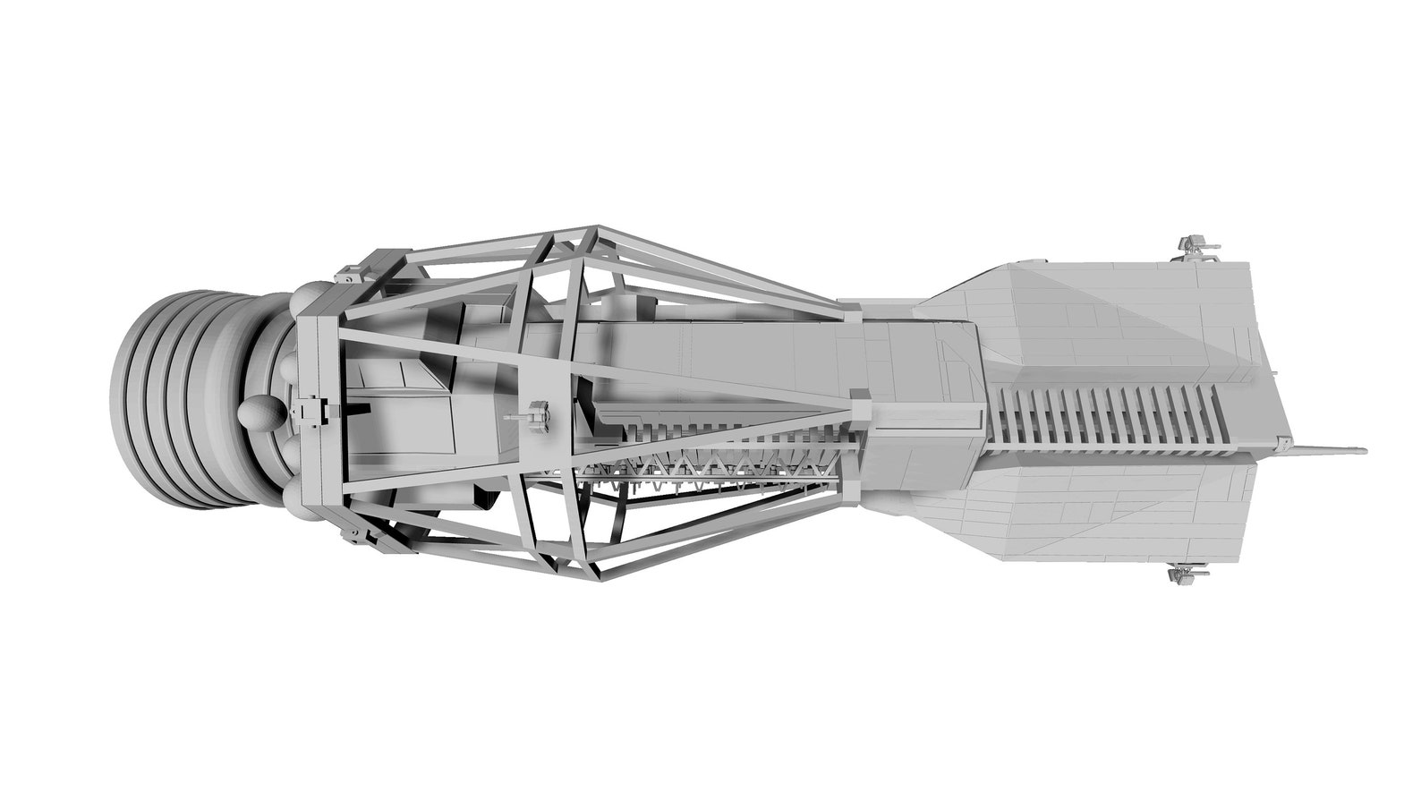 OPAS Gatamang Feronte STL the Expanse Ship Model File - Etsy