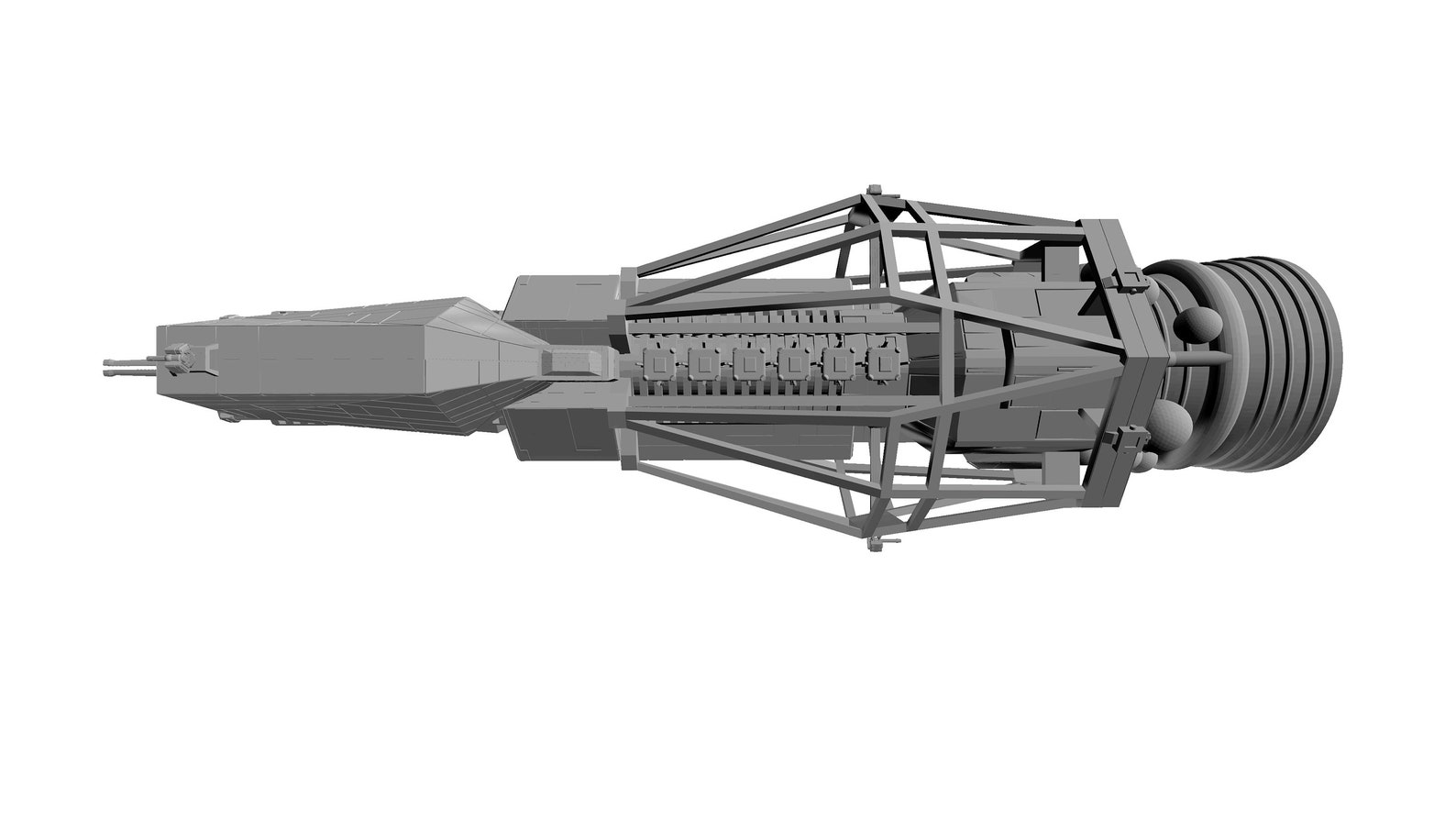 OPAS Gatamang Feronte STL the Expanse Ship Model File - Etsy