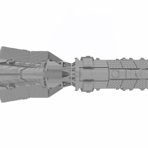 UNN Zenobia/nathan Hale Class STL Digital Download Expanse Ship Model ...