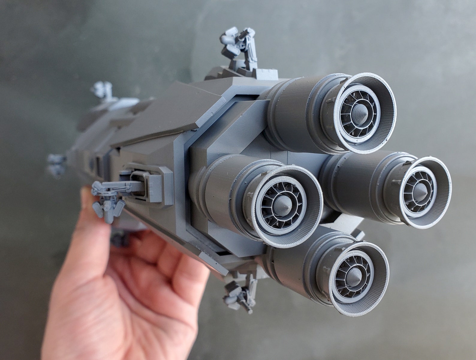 UNN Munroe Class Light Destroyer Expanse Ship Model - Etsy