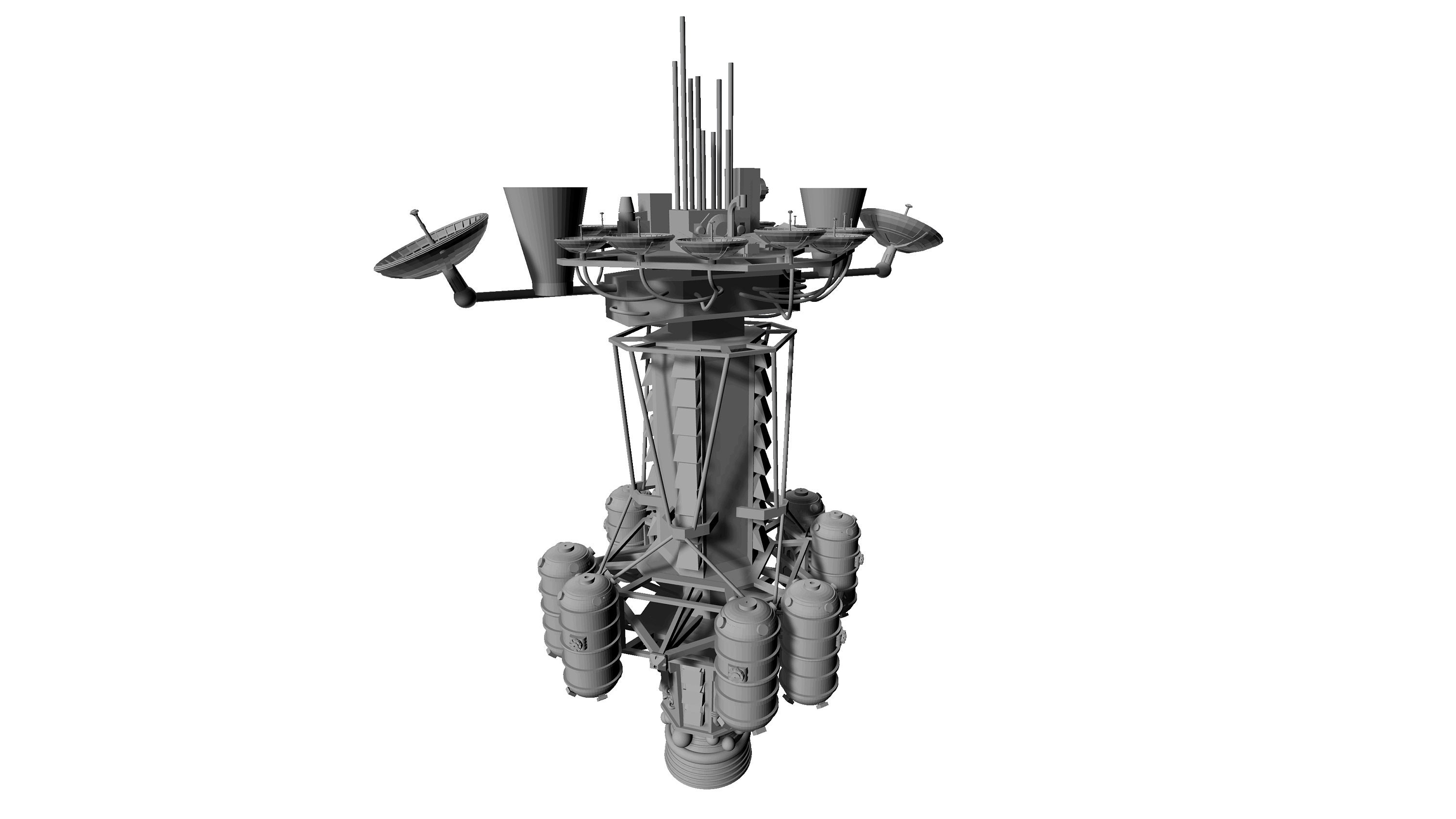 Azure Dragon STL the Expanse Ship Model 3d File - Etsy