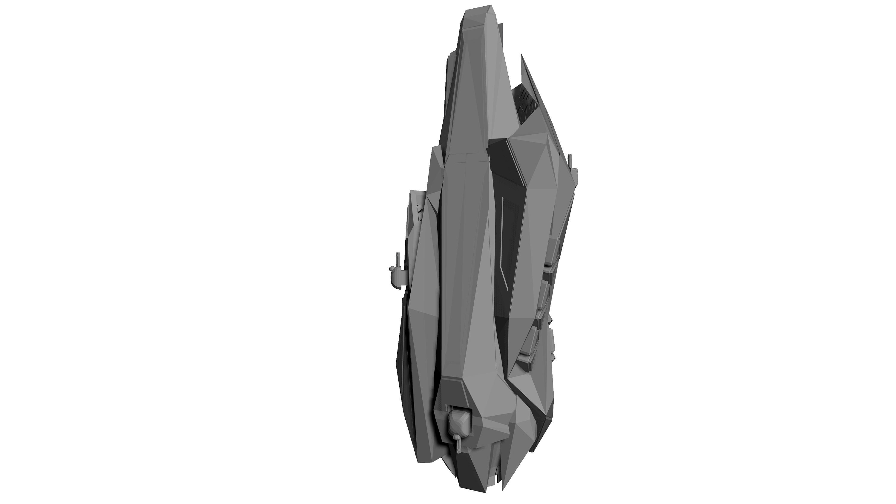 Amun-ra Class Stealth Ship STL Digital File - Etsy