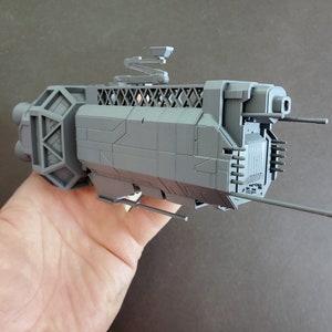 UNN Zenobia/nathan Hale Class, the Expanse Ship Model - Etsy