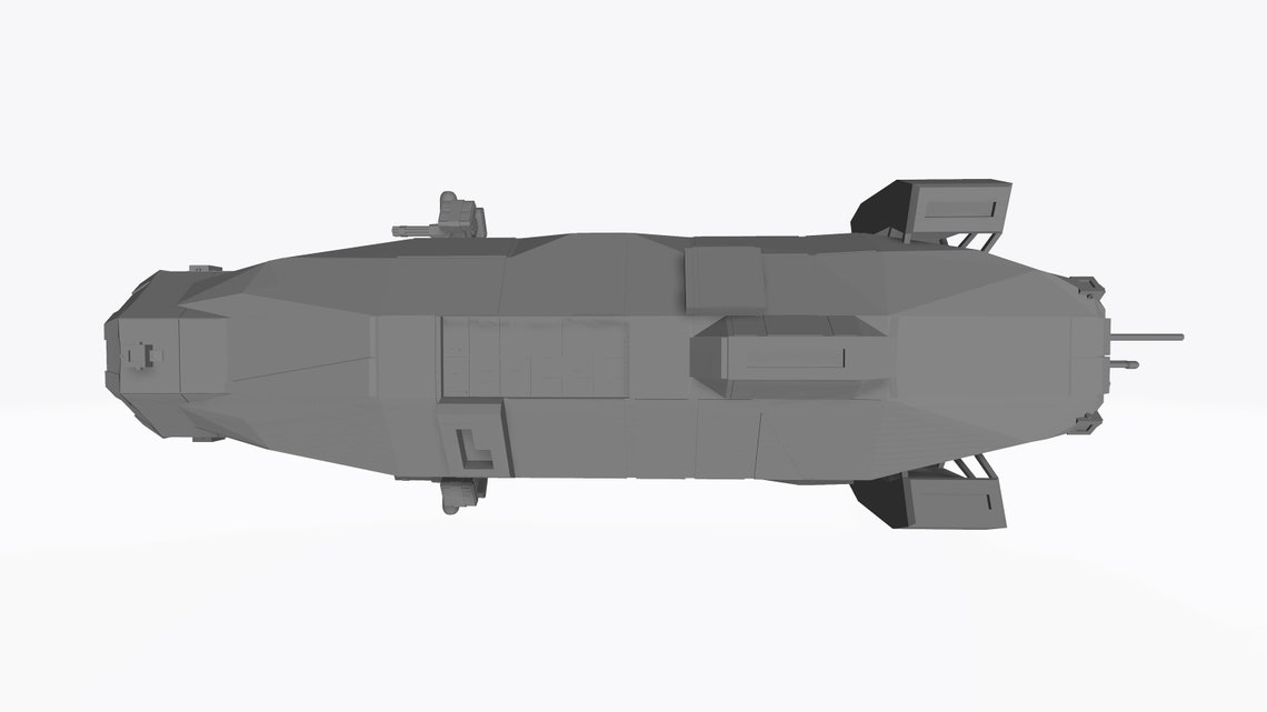 UNN Jimenez PT Boat STL Expanse Ship 3d File - Etsy