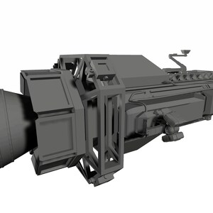 Inazami STL Expanse Ship Model 3d File - Etsy