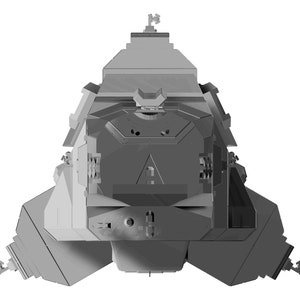 MCRN Raptor Class Fast Attack Cruiser STL File Expanse Ship Model - Etsy