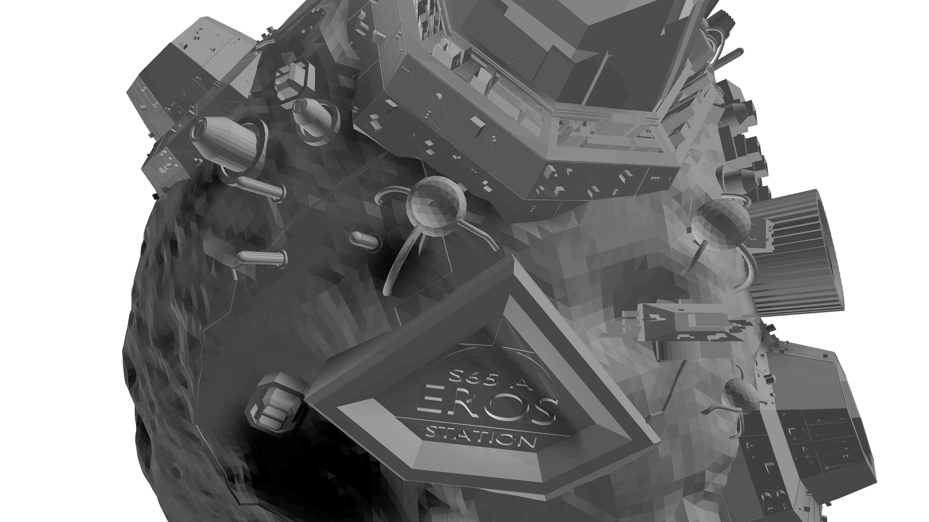 Eros Station STL the Expanse File - Etsy