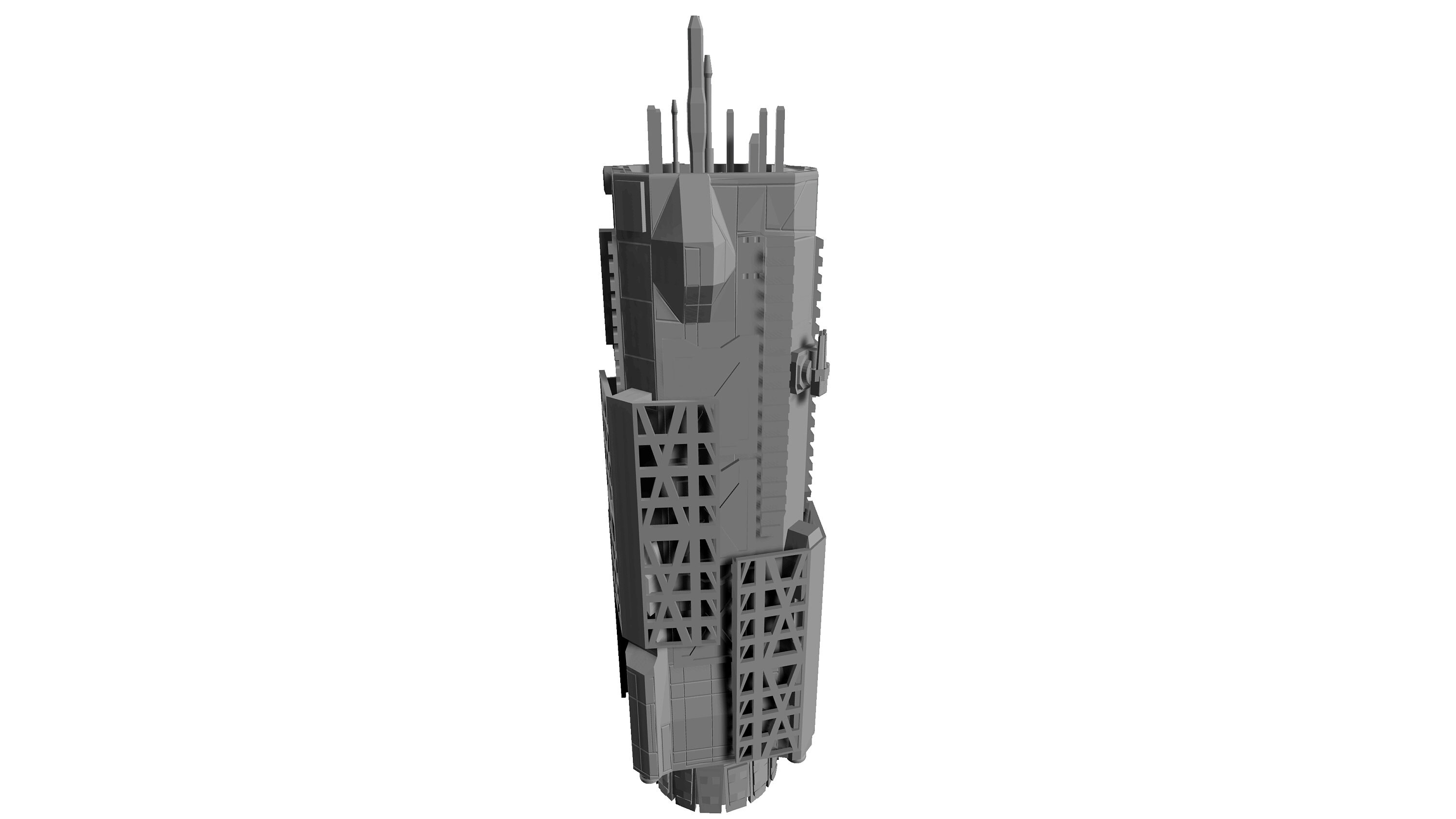 UNN Phantom Class Escort STL the Expanse Ship Model File - Etsy