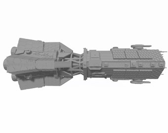 UNN Zenobia/nathan Hale Class, the Expanse Ship Model - Etsy