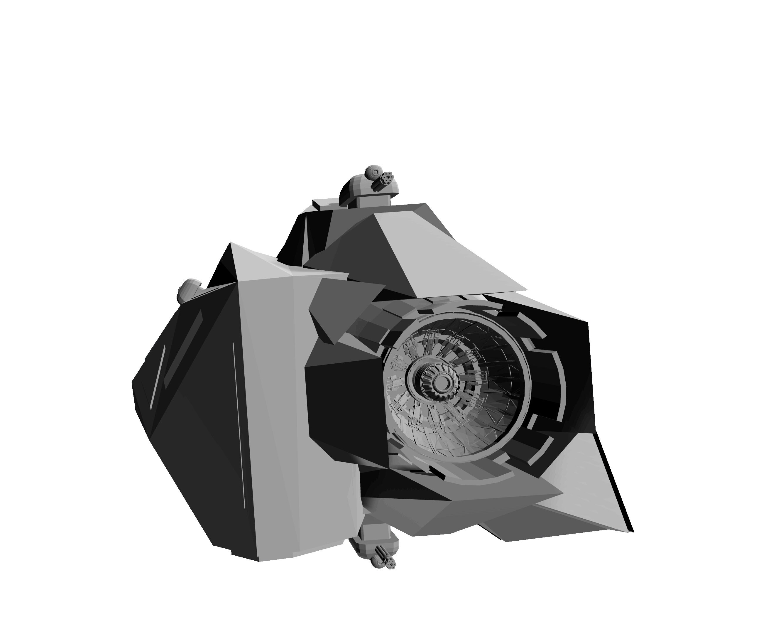 Amun-ra Class Stealth Ship STL Digital File - Etsy