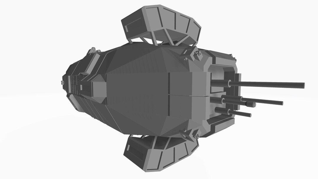 UNN Jimenez PT Boat STL Expanse Ship 3d File - Etsy