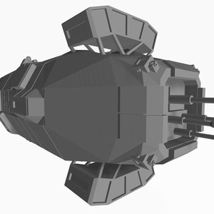 UNN Jimenez PT Boat STL Expanse Ship 3d File - Etsy