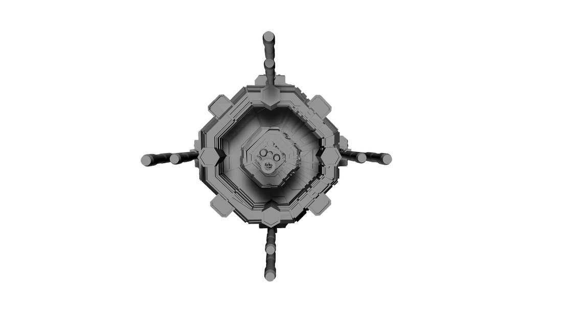 UNN Xerxes Class Dreadnought STL File - Etsy