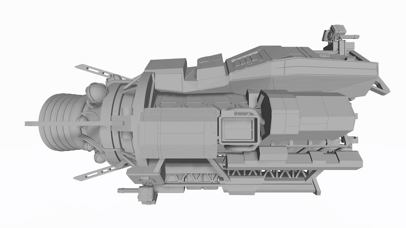 OPAS Tynan STL File Expanse Ship Model - Etsy Australia