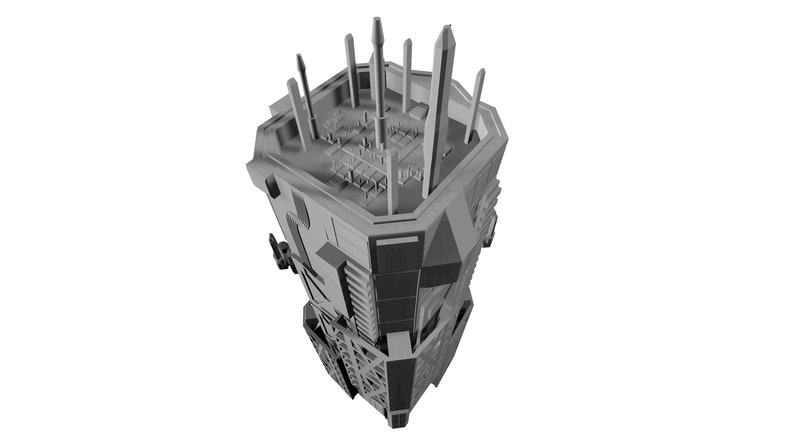 UNN Phantom Class Escort STL the Expanse Ship Model File - Etsy