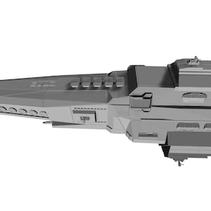 MCRN Raptor Class Fast Attack Cruiser STL File Expanse Ship Model - Etsy